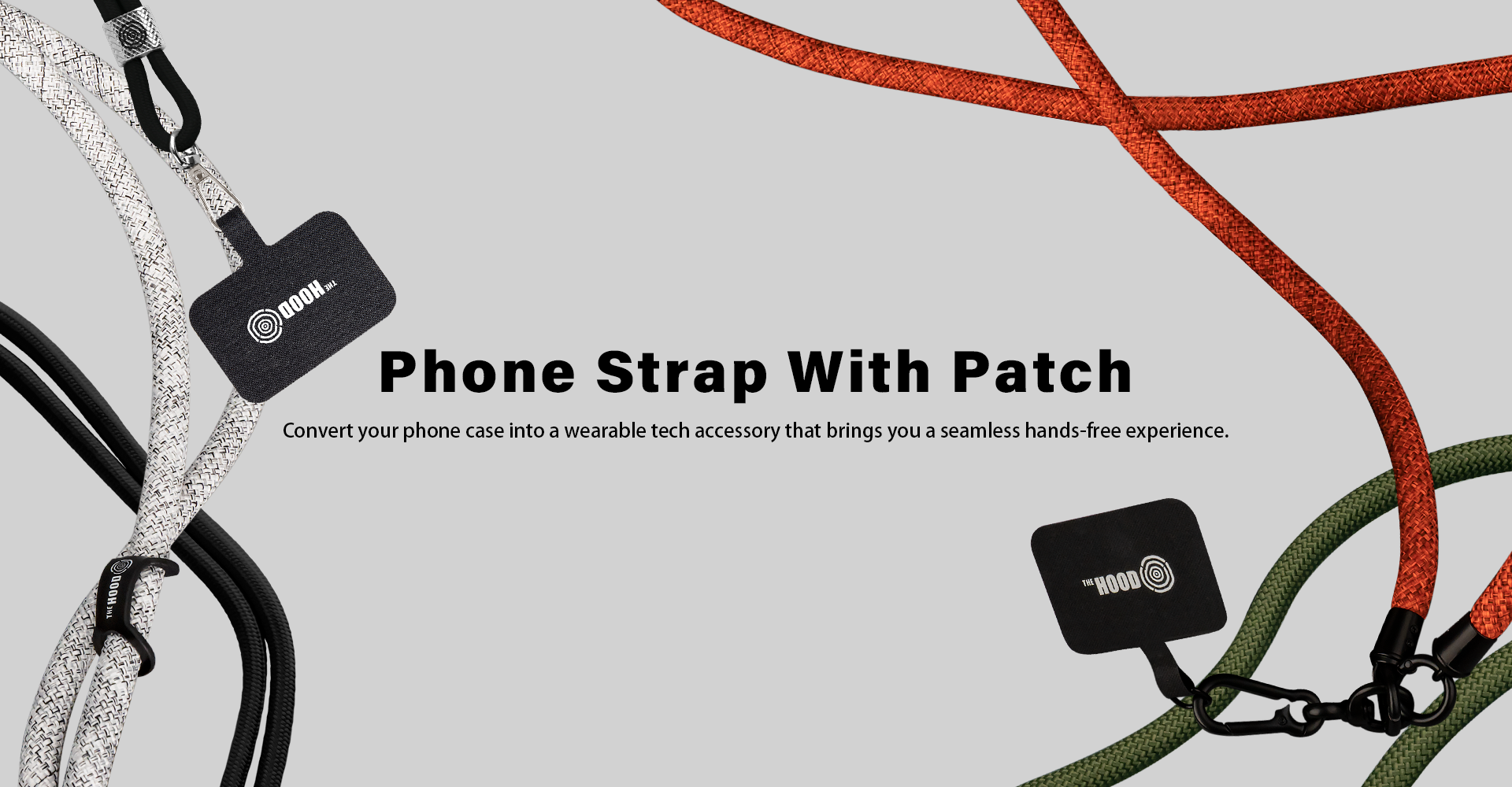 Phone Strap With Patch | The Hood